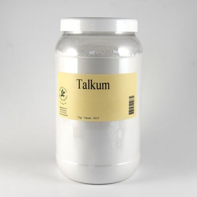 Talkum, 1 kg - Pigmenter - Farvefabrikken Skovgaard & Frydensberg